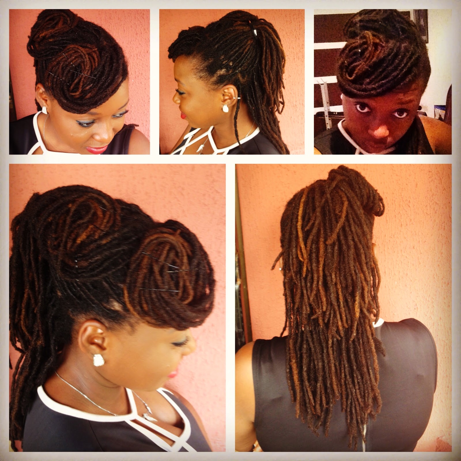 Dreads With Brown Tips